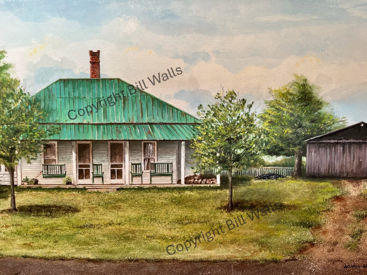 Homes – Buildings – Bill Walls Art
